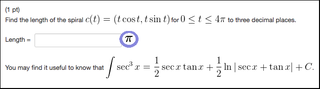 Solved Find the length of the spiral c(t) = (tcost, tsint) | Chegg.com