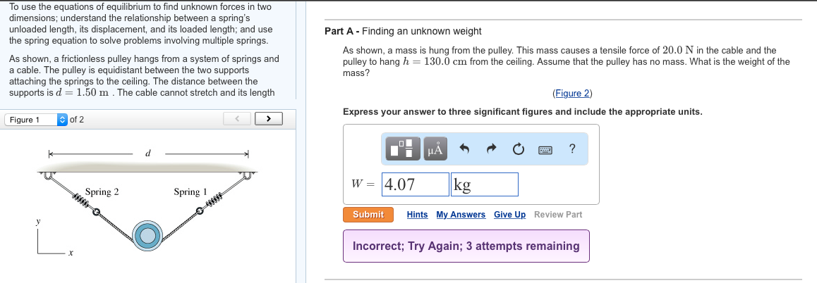 Solved To use the equations of equilibrium to find unknown | Chegg.com