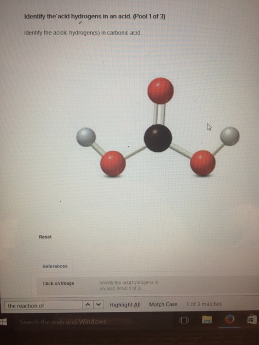 Solved Identify the acid hydrogens in an acid (Pool) of 3) | Chegg.com