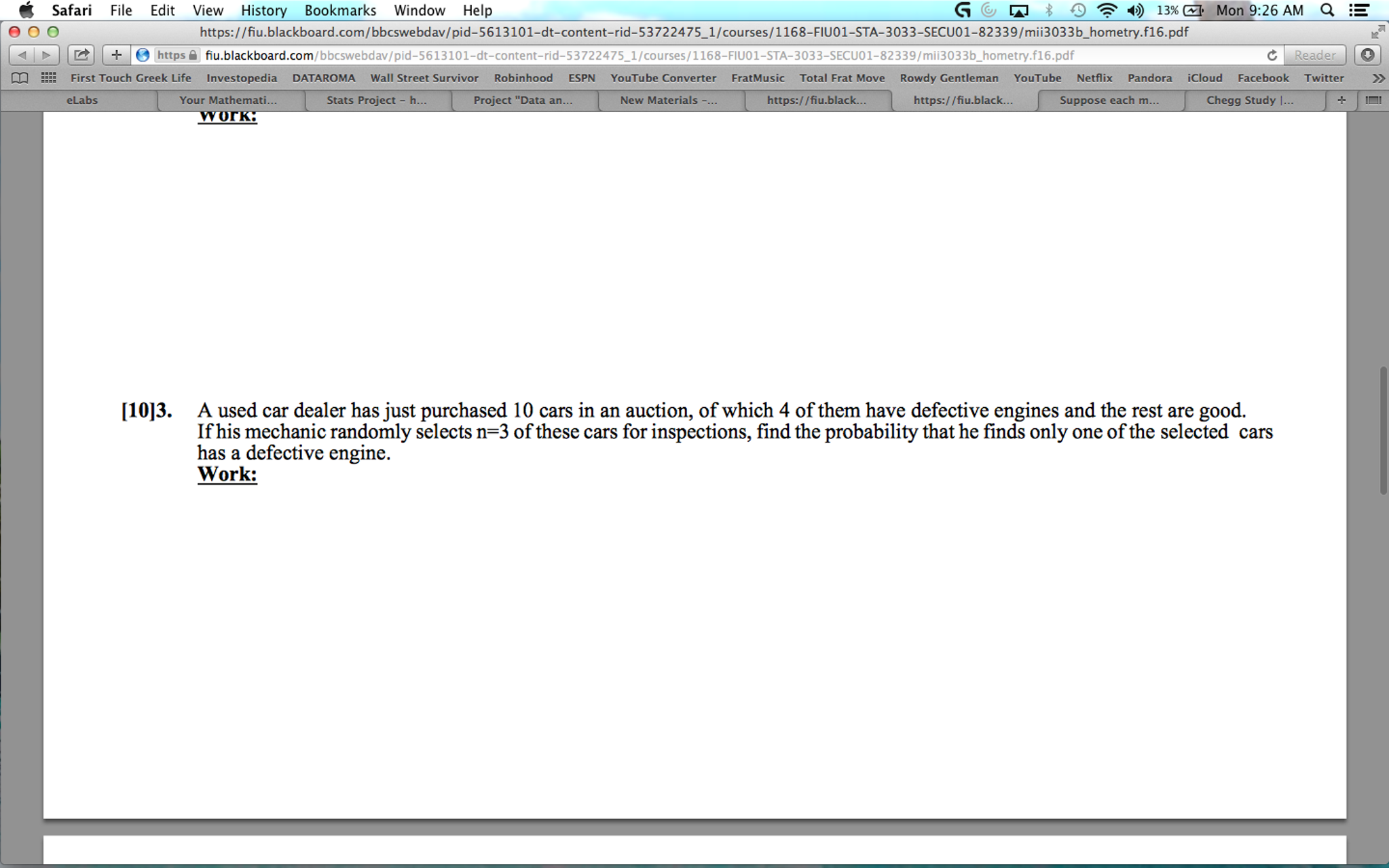 Solved Safari File Edit View History Bookmarks Window Help | Chegg.com