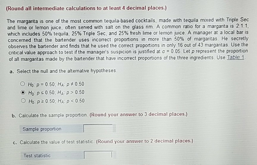 Solved (Round all intermediate calculations to at least 4 | Chegg.com