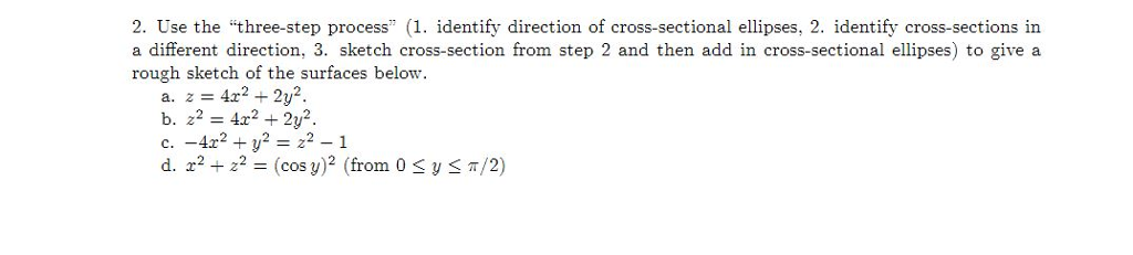 Solved Use the "three-step process" (1. identify direction | Chegg.com