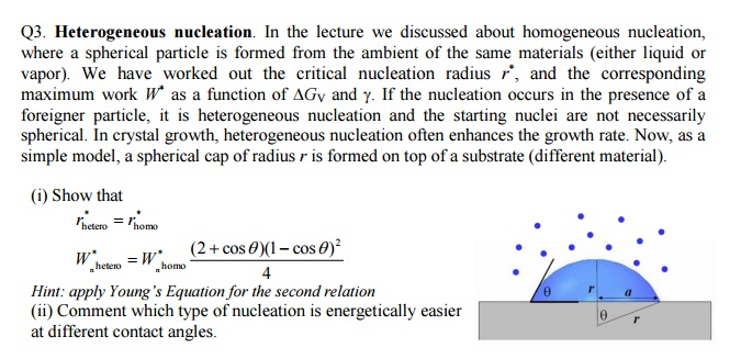 Solved In the lecture we discussed about homogeneous | Chegg.com