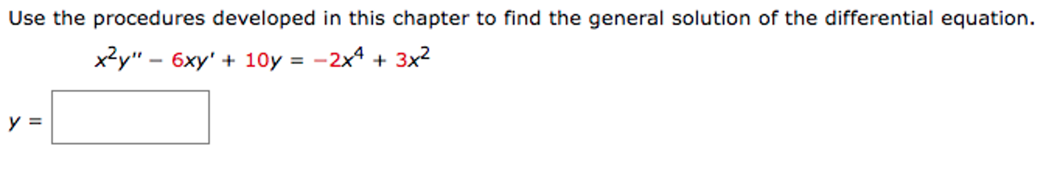 Solved Use the procedures developed in this chapter to find | Chegg.com