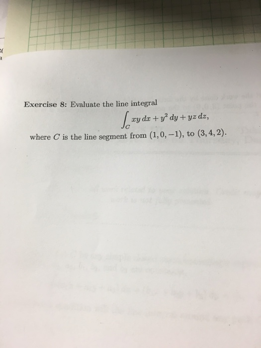 Solved Evaluate the line integral integral_C xy dx + y^2 dy | Chegg.com