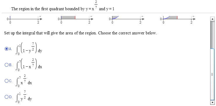 Solved Express the area of the following shaded region in | Chegg.com
