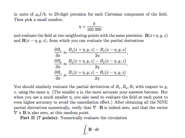 Physics E M Using Mathamatica Chegg