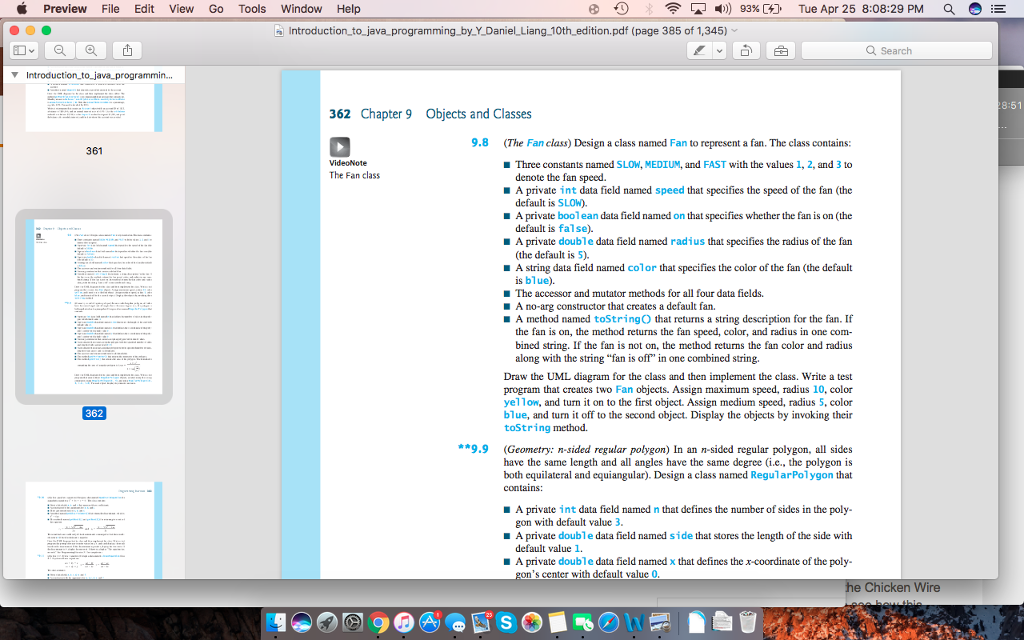 Solved Design a class named Fan to represent a fan. The | Chegg.com