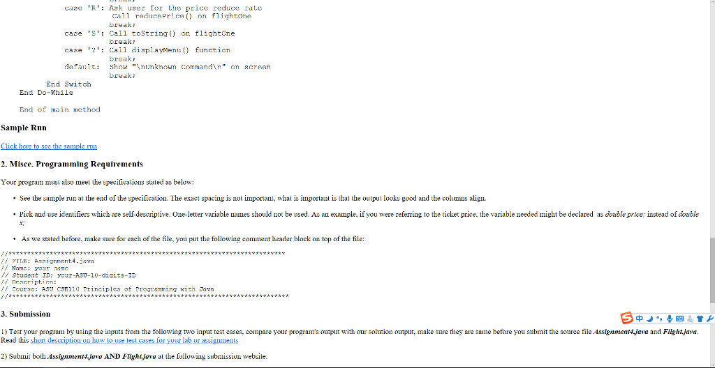 Solved ASU CSE 110 Assignment #4 Due date Time: Friday, | Chegg.com