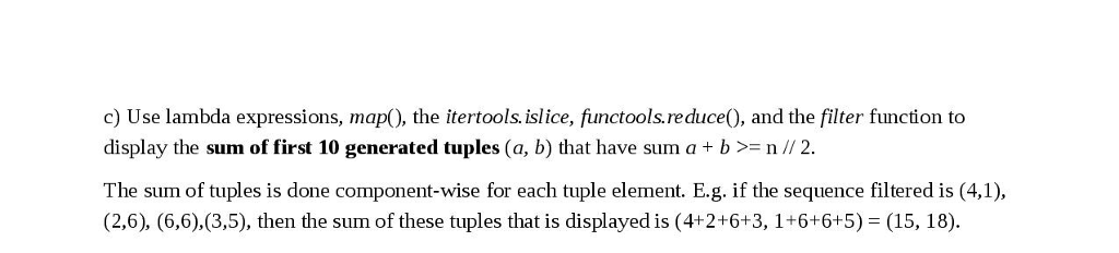 Solved The Following Needs To Be Coded In Python 3x Please 1939