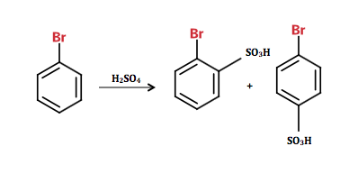 Solved Br SO3H H2SO4 SO3H | Chegg.com