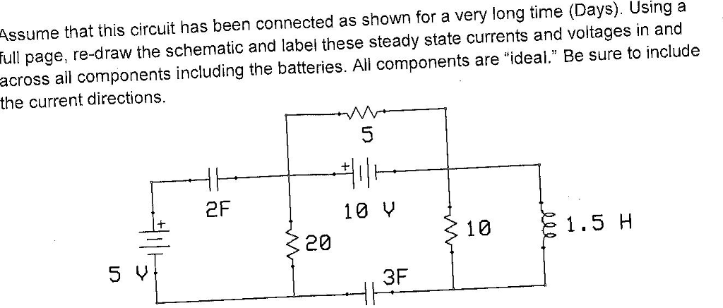 Solved Assume that this circuit has been connected as shown | Chegg.com