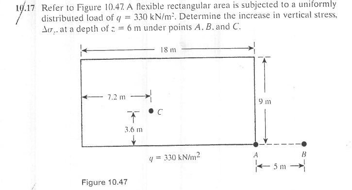 Solved Refer to Figure 10.47. A flexible rectangular area is | Chegg.com