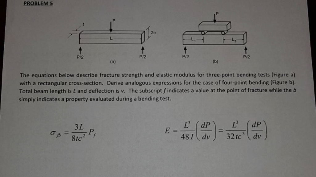 Solved PROBLEMS 2c P/2 P/2 P/2 P/2 The equations below | Chegg.com