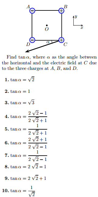 Solved Find tan alpha, where alpha as the angle between the | Chegg.com