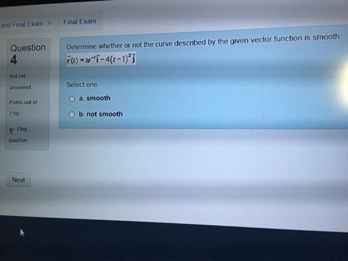 Solved Determine Whether Or Not The Curve Described By The