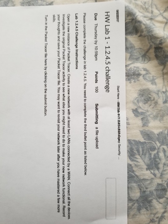 Solved Open a new instance of Packet Tracer. Create a new | Chegg.com