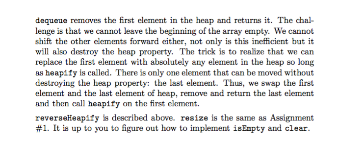 public class PriorityQueue implements Queue private | Chegg.com