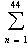 Solved Use summation notation to write the series 49 + 54 + | Chegg.com