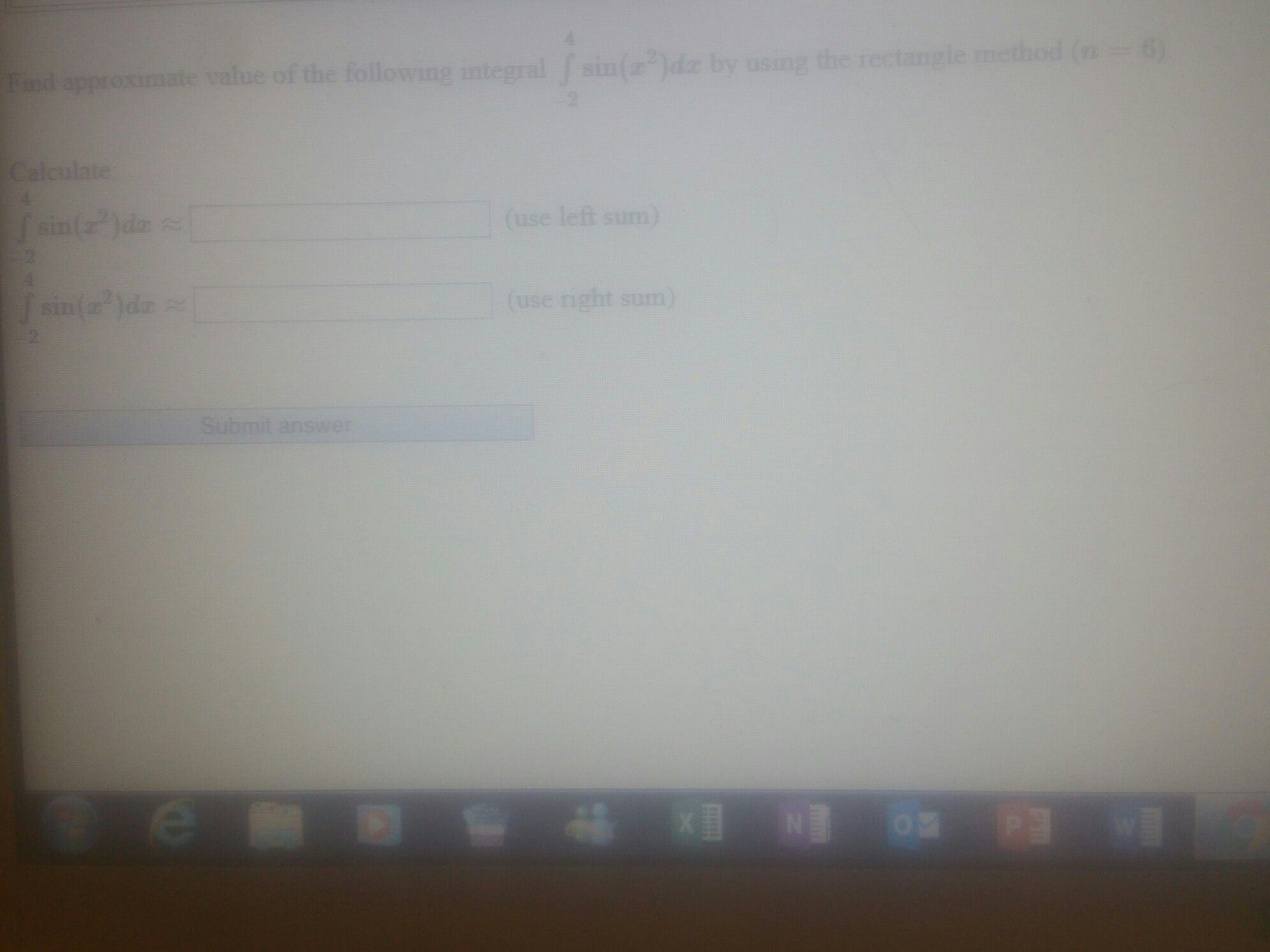 Solved Find approximate value of the following integral | Chegg.com