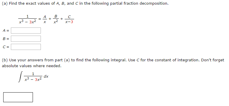 Solved Find the exact values of A, B, C, and D in the | Chegg.com