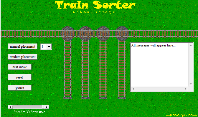Solved Programming Using JAVA .. Train Sorted using Stack ( | Chegg.com