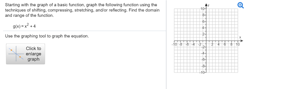 Solved Starting With The Graph Of A Basic Function Graph 