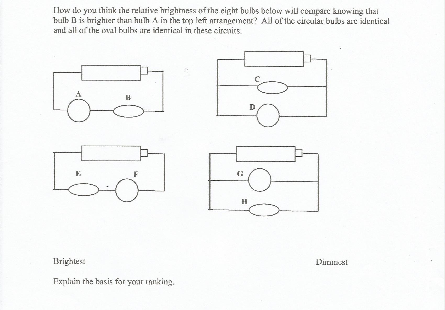 Solved How do you think the relative brightness of the eight | Chegg.com