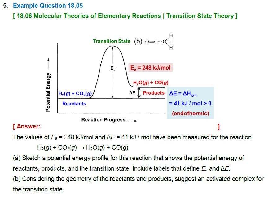 Solved 5. Example Question 18.05 [18.06 Molecular Theories | Chegg.com