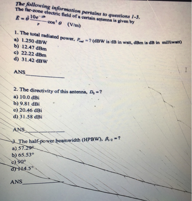 Solved The following information pertains to questions 1 - | Chegg.com
