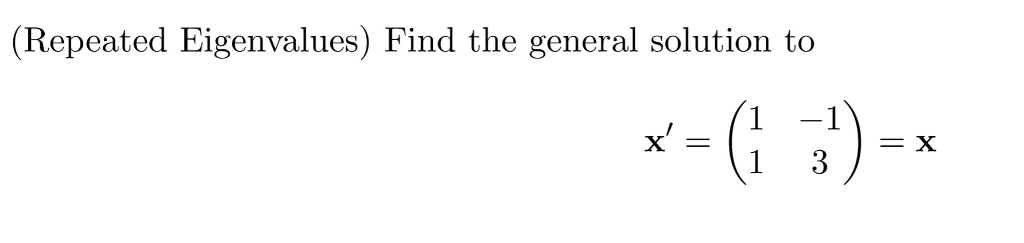 Solved from differenatial equations : ?please clarfiy how to | Chegg.com