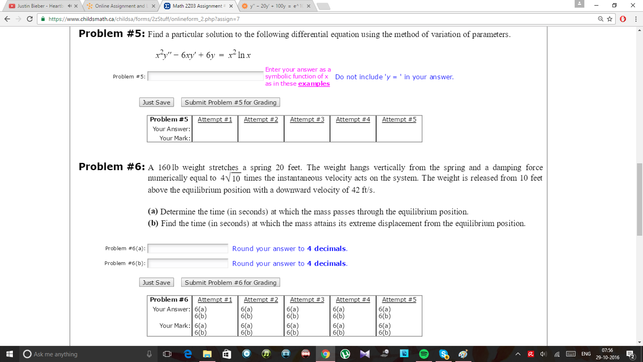 Solved S Math 2203 Assignment x Online Assignmen C https:// | Chegg.com