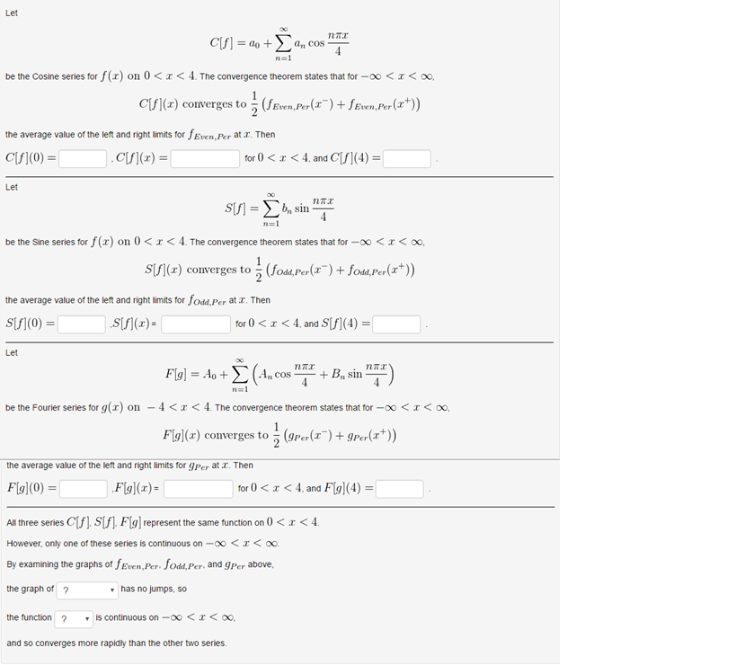 Solved Let C(f) = a_0 + sigma_n = 1^infinity a_n cos n pi | Chegg.com