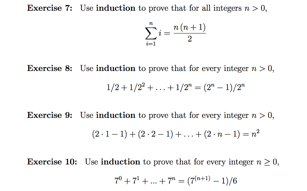 Solved Using induction to proof. Could someone solve this | Chegg.com