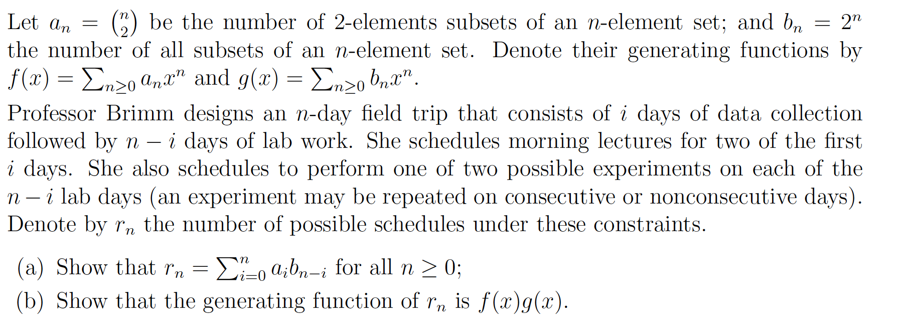 Solved Combinatorics Problem I don't understand this.. | Chegg.com