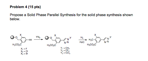 Solved Propose a Solid Phase Synthesis for the solid phase | Chegg.com