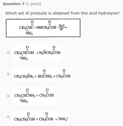 Solved Question 4 (1 point) Using your knowledge of base | Chegg.com
