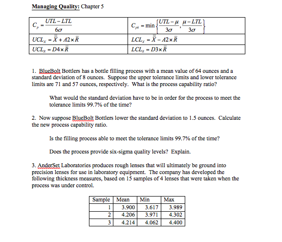 Operations Management Archive | January 31, 2018 | Chegg.com