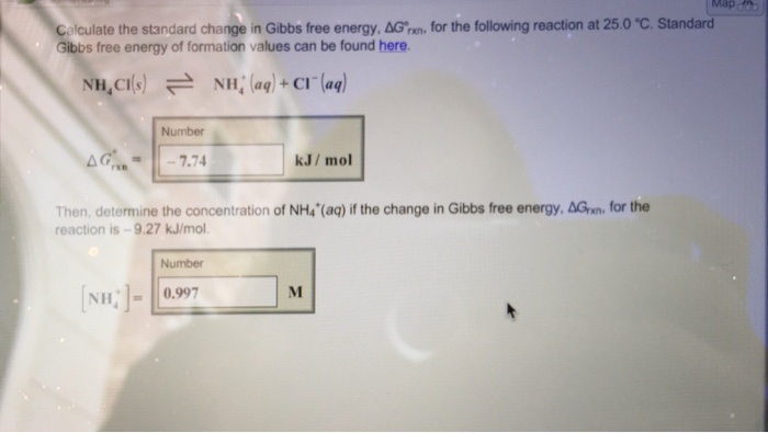 Solved Then, determine the concentration of NH4+ if the | Chegg.com