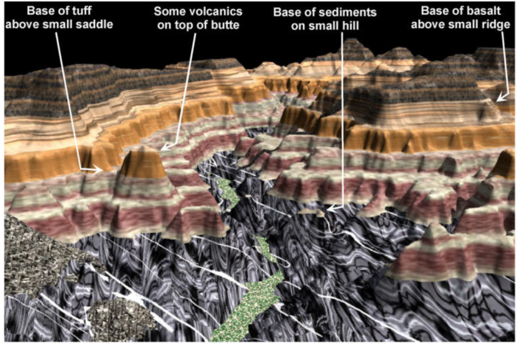 Solved Topographic Map of Painted Canyon W119 45' W119 40" | Chegg.com
