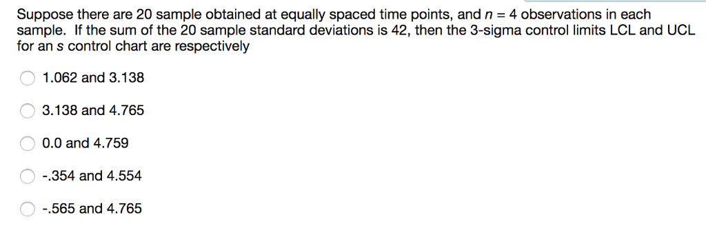 Solved Suppose there are 20 sample obtained at equally | Chegg.com
