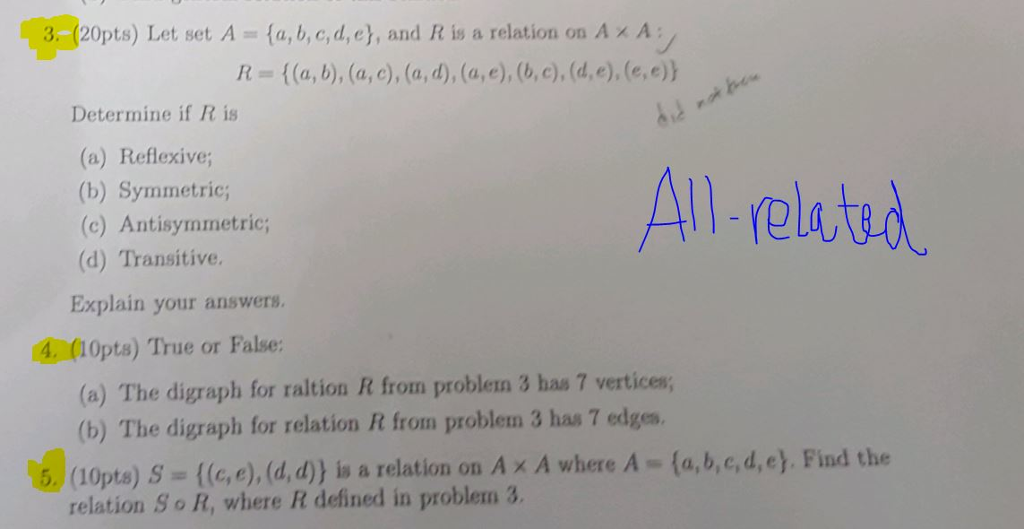 Solved Really need help on these Answer these three | Chegg.com