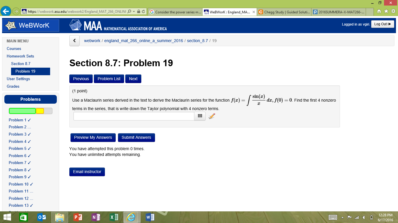 Solved Use a Maclaurin series derived in the text to derive | Chegg.com Solved Use a Maclaurin series derived in the text to derive | Chegg.com