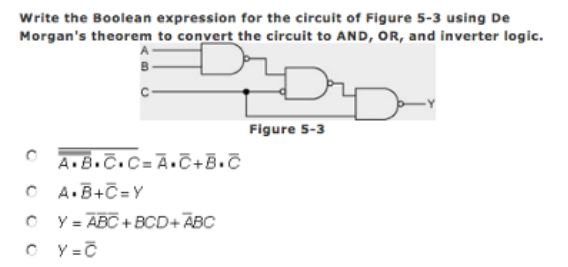 Solved Write the Boolean expression for the circuit of | Chegg.com