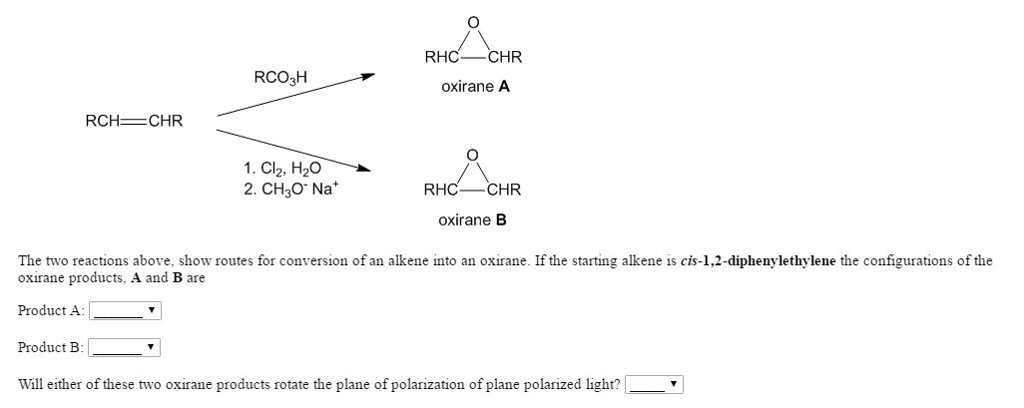 Solved The two reactions above, show routes for conversion | Chegg.com