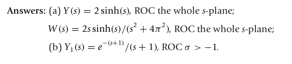 Solved Find the Laplace transform of the following (a) | Chegg.com