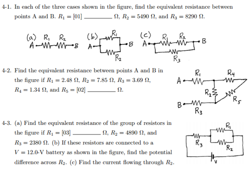 Solved Each answer has 3 sig figs. Accuracy is important -- | Chegg.com