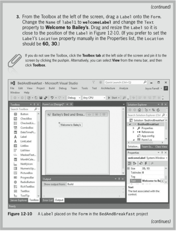(continued) The screen images in the next steps | Chegg.com