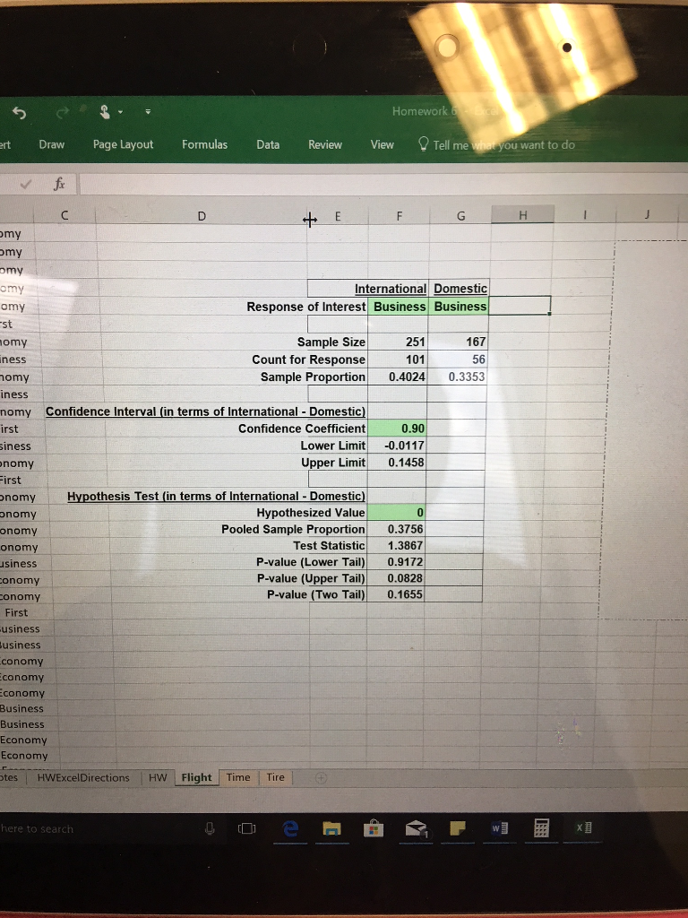 Solved File Home Insert Draw Page Layout Formulas Data | Chegg.com