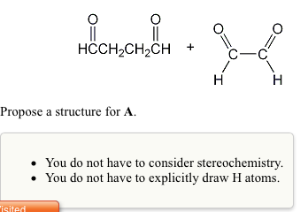 Solved Compound A, C6H8, reacts with 2 molar equivalent(s) | Chegg.com